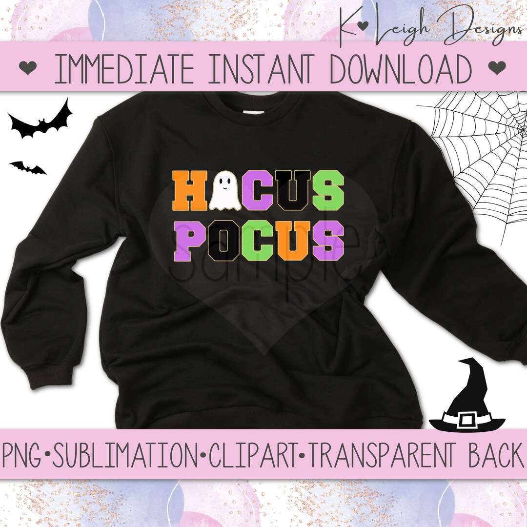 PNG Instant Download Transparent Back File: Hocus Pocus / Sanderson ...