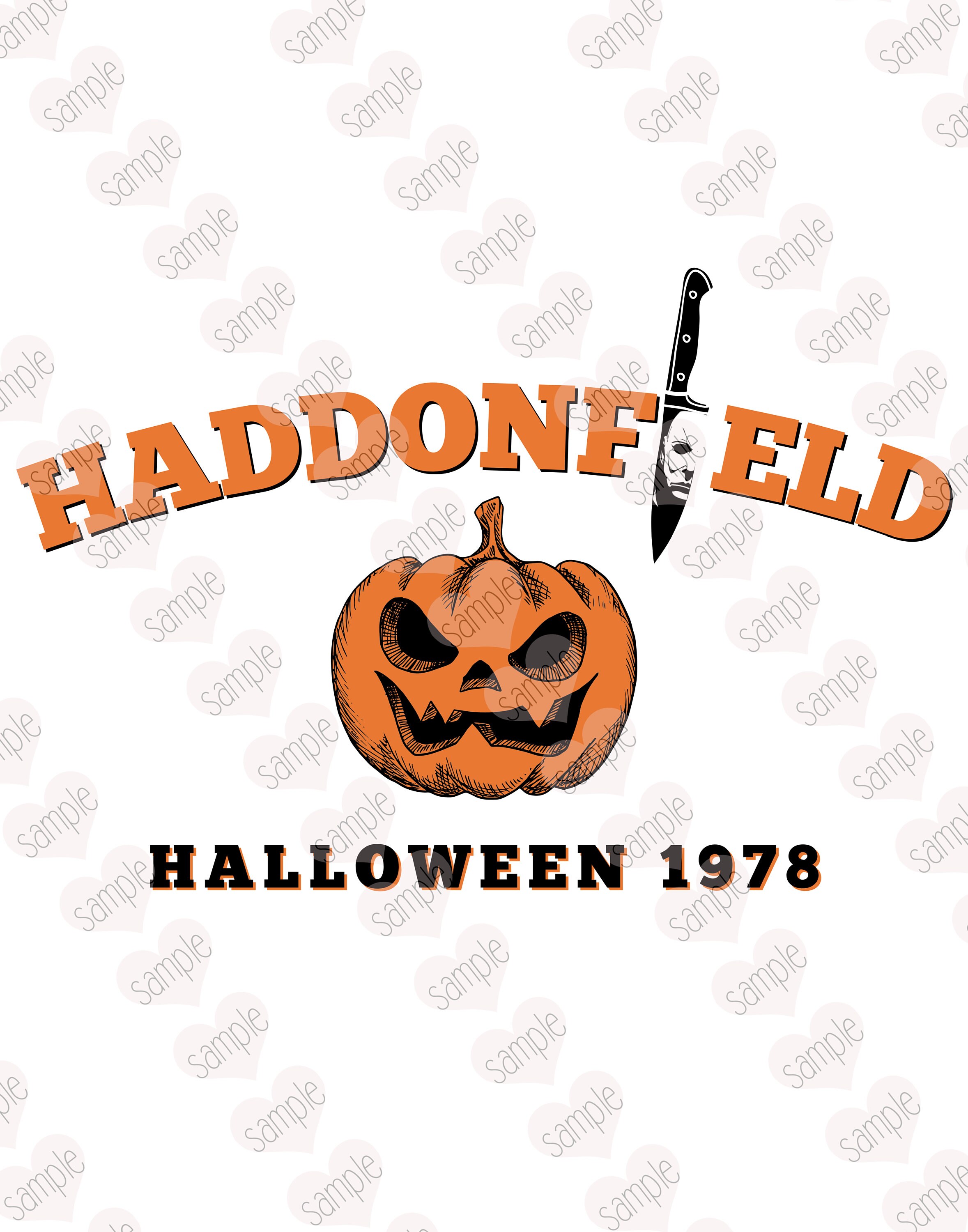 PNG Instant Download Transparent Back File: Haddonfield / Monster ...