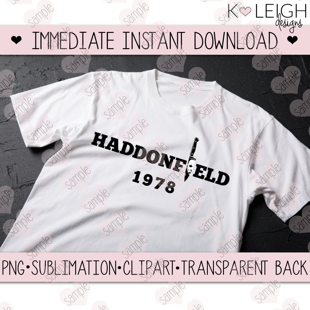 PNG Instant Download Transparent Back File: Haddonfield / Monster ...