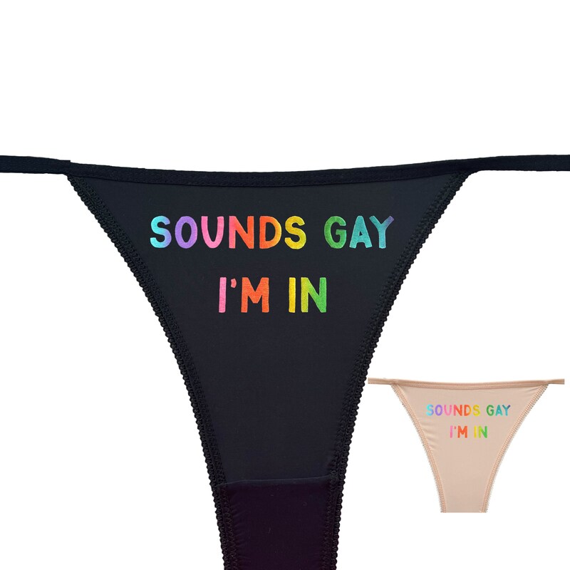 Rainbow Underwear For Women Etsy 7410