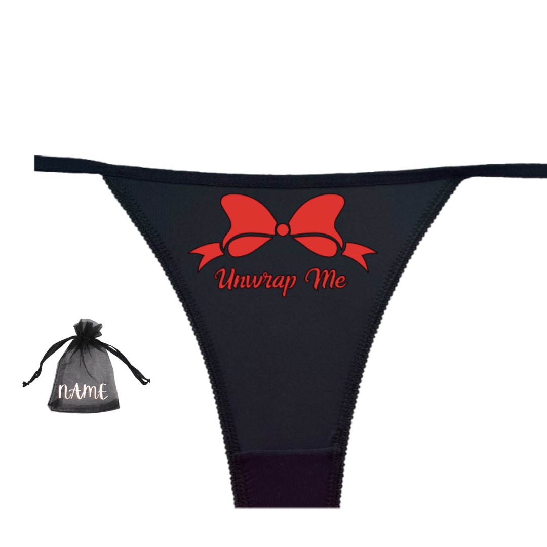 Unwrap Me Christmas Panti Gift Underwear With Custom Gift Bag - Etsy