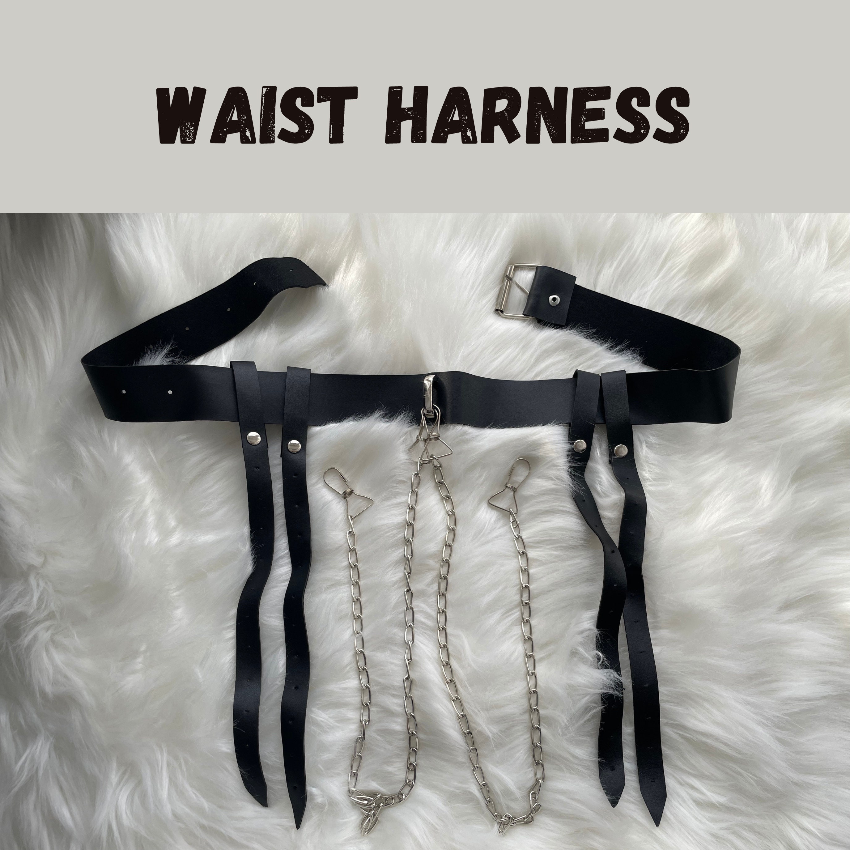 Open Harness, Cupless and Crotchless Harness, Bondage Harness, BDSM ...