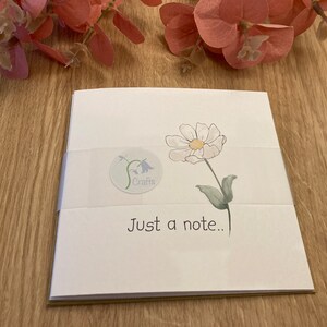 Daisy Notecards/ Flower Notelets/ Blank Greetings Cards/ Floral Cards ...