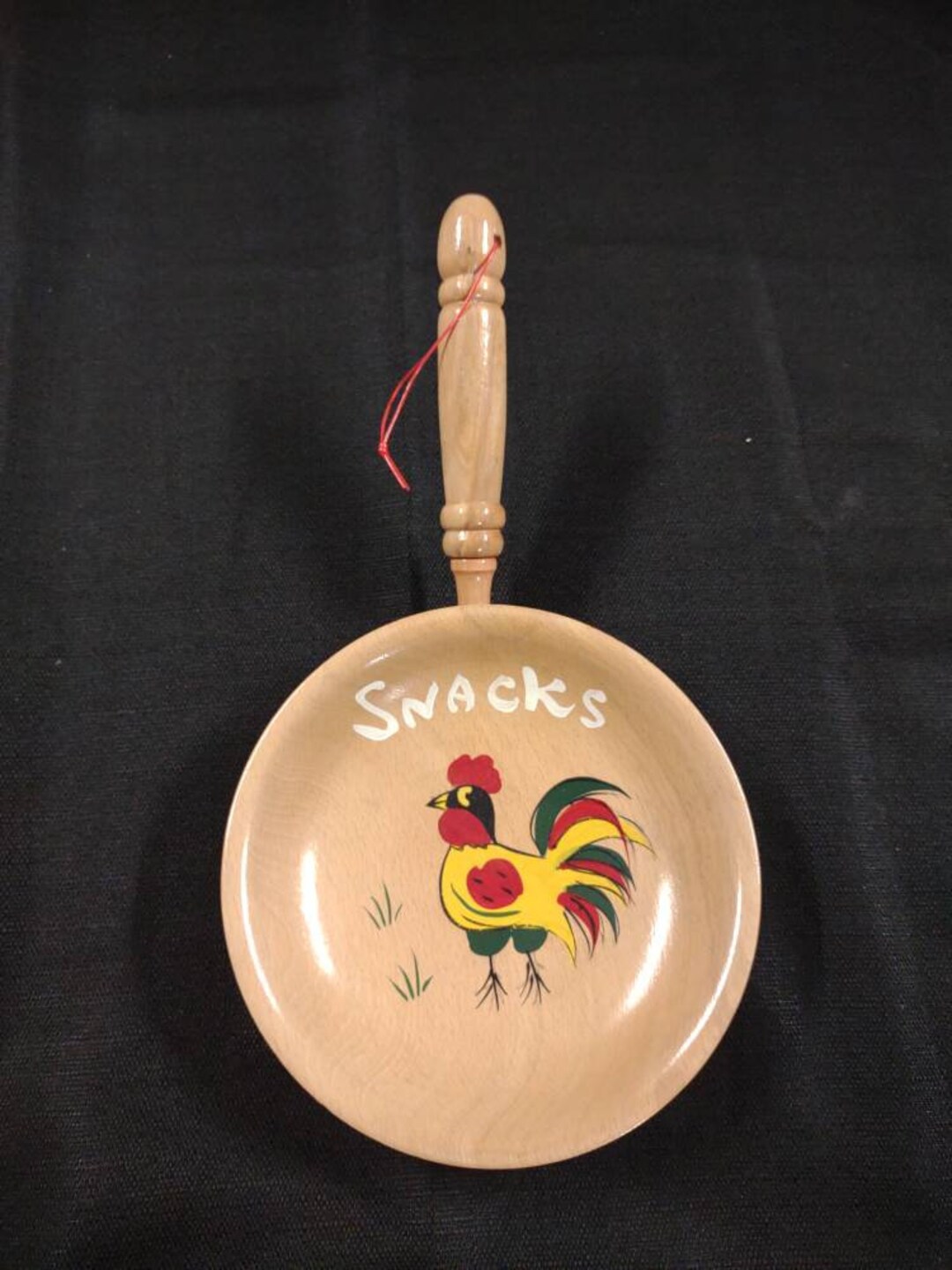 VTG Rooster Wooden Skillet Kitchen Wall Decor - Etsy