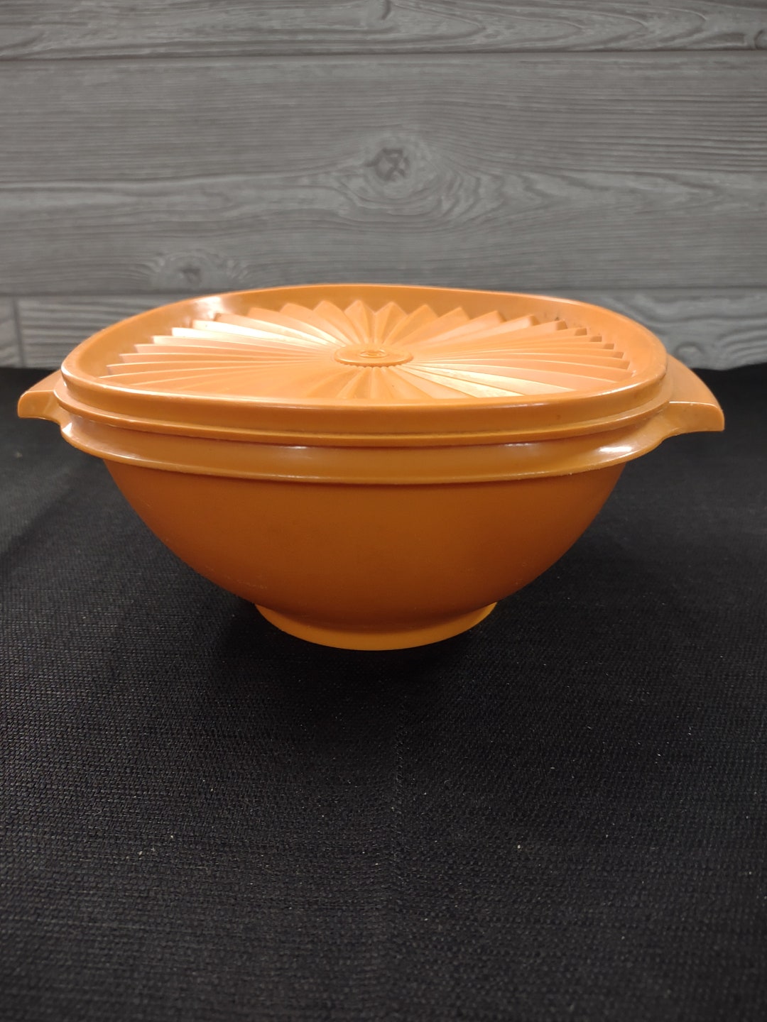 Vtg Tupperware 853 Retro Orange Press and Seal Bowl - Etsy