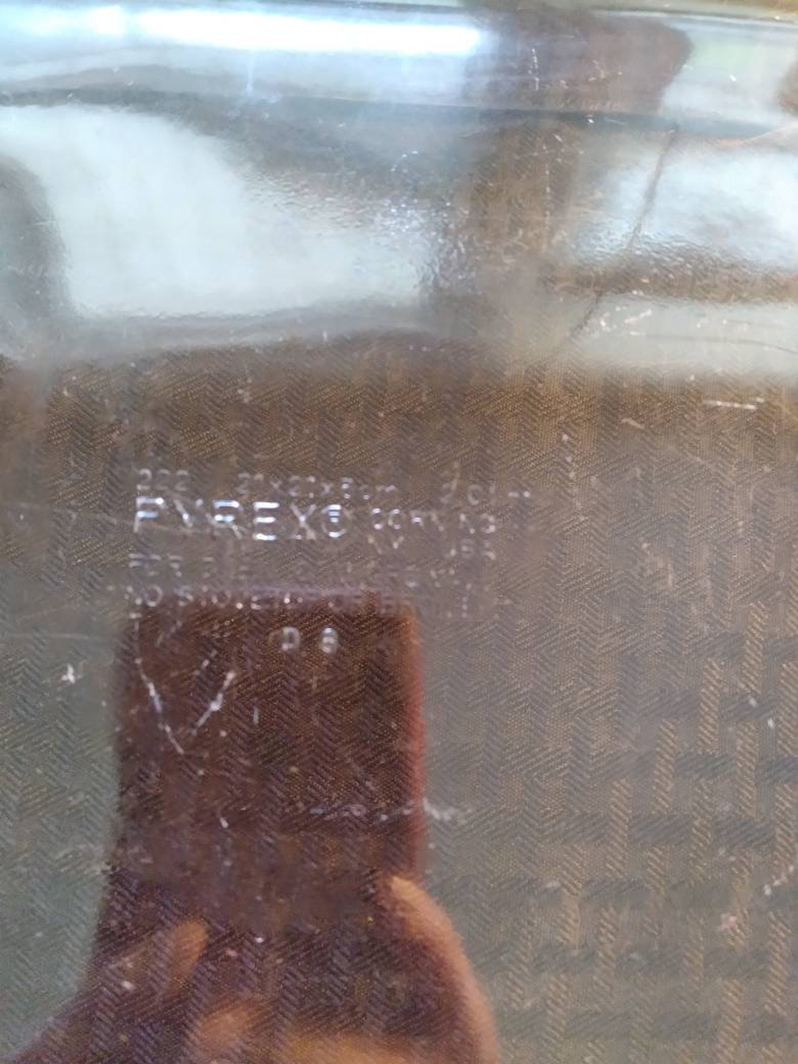 Pyrex Corningware Baking Dish 21x21x5 Amber Glass | Etsy