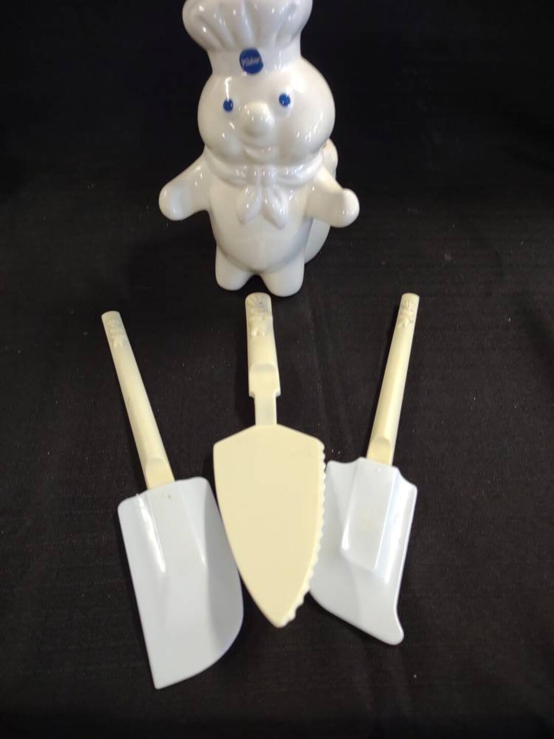 VTG 1988 Pillsbury Doughboy Utensil Holder Ceramic Kitchen Decor - Etsy