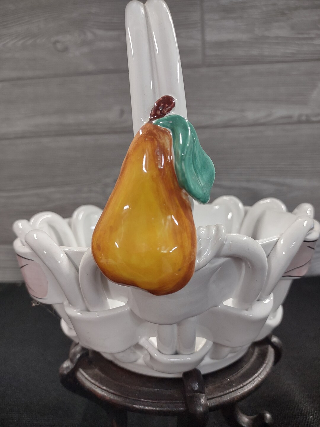 Art Pottery Easter Basket - Etsy