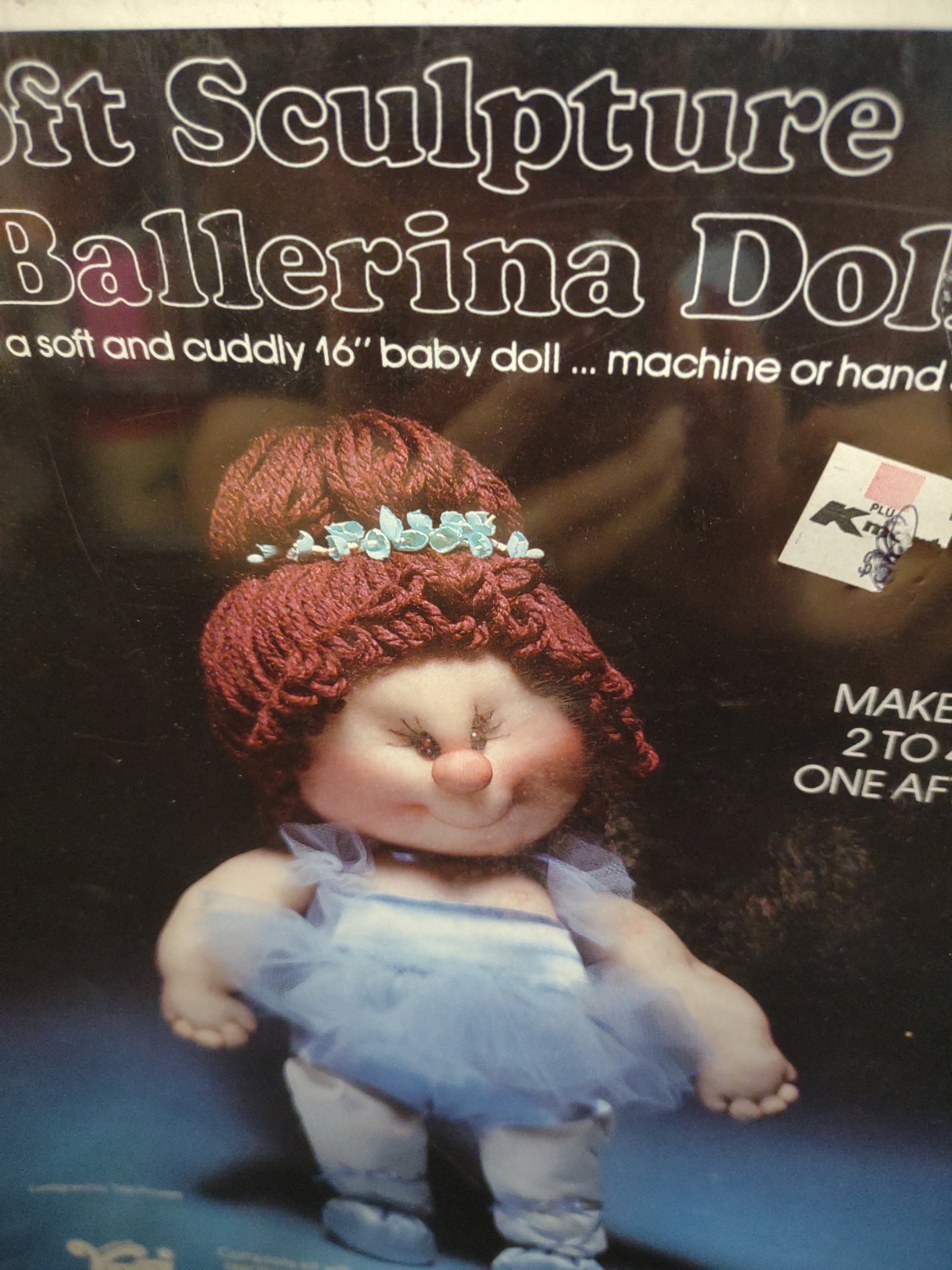 Vtg 1983 Soft Sculpture Tina Ballerina Doll Kit 16 Inch Sealed - Etsy