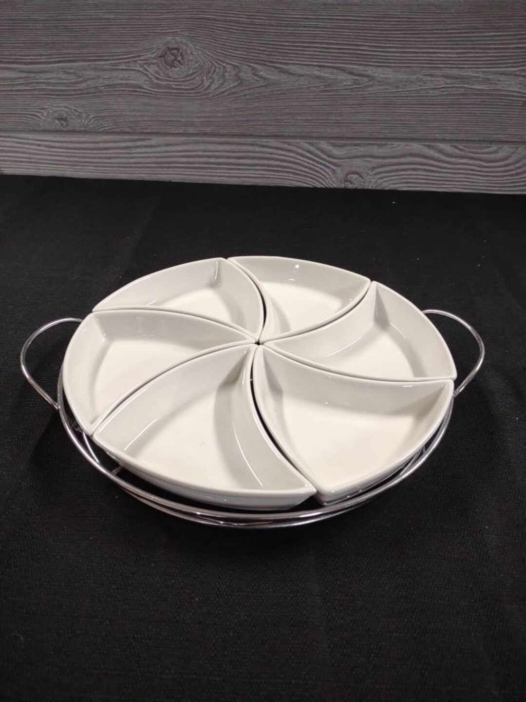 VTG Godinger Siena Serveware Collection Relish Snack Server - Etsy