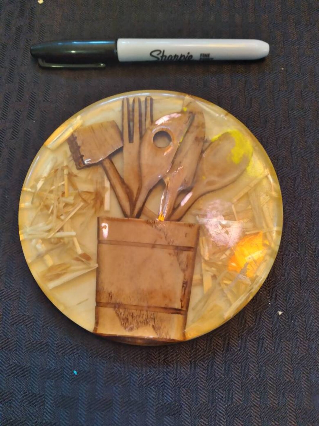 1970s Lucite Trivet - Etsy