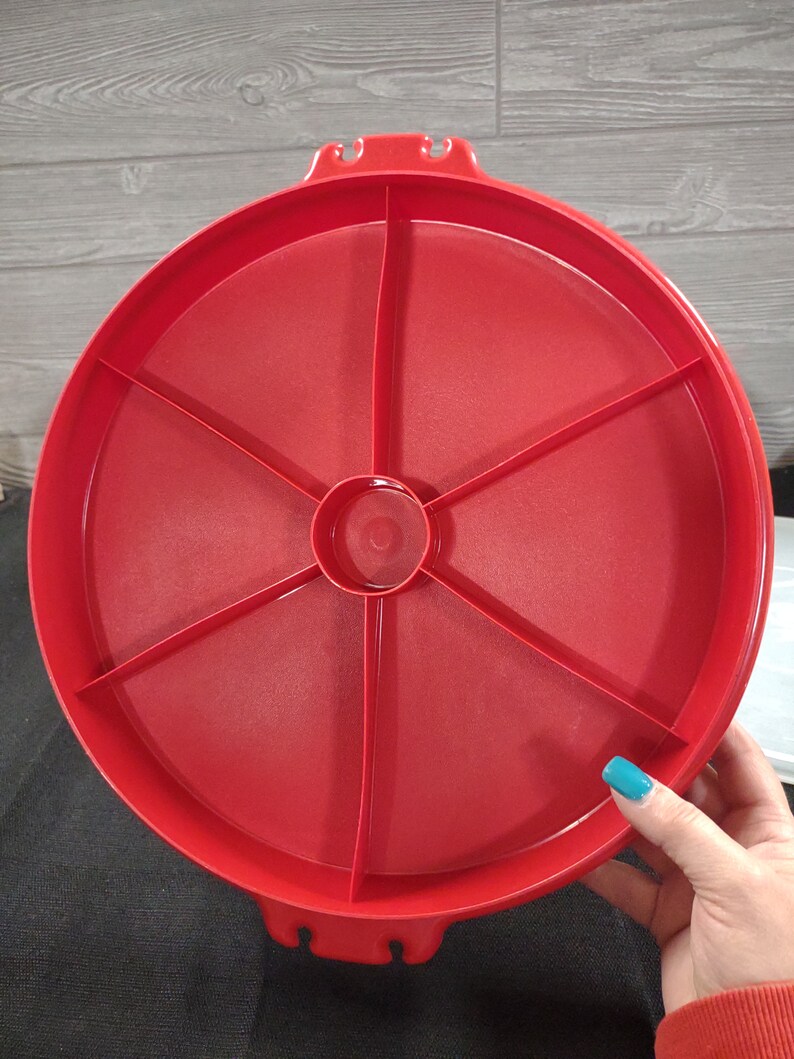 Tupperware Relish Divider Tray With Lid - Etsy