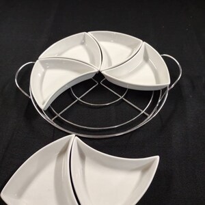 VTG Godinger Siena Serveware Collection Relish Snack Server - Etsy