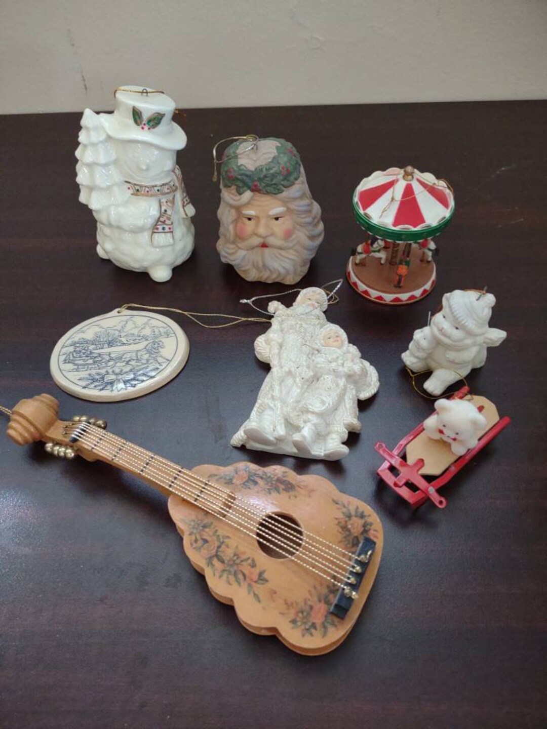 VTG Lot of Assorted Christmas Tree Ornaments - Etsy