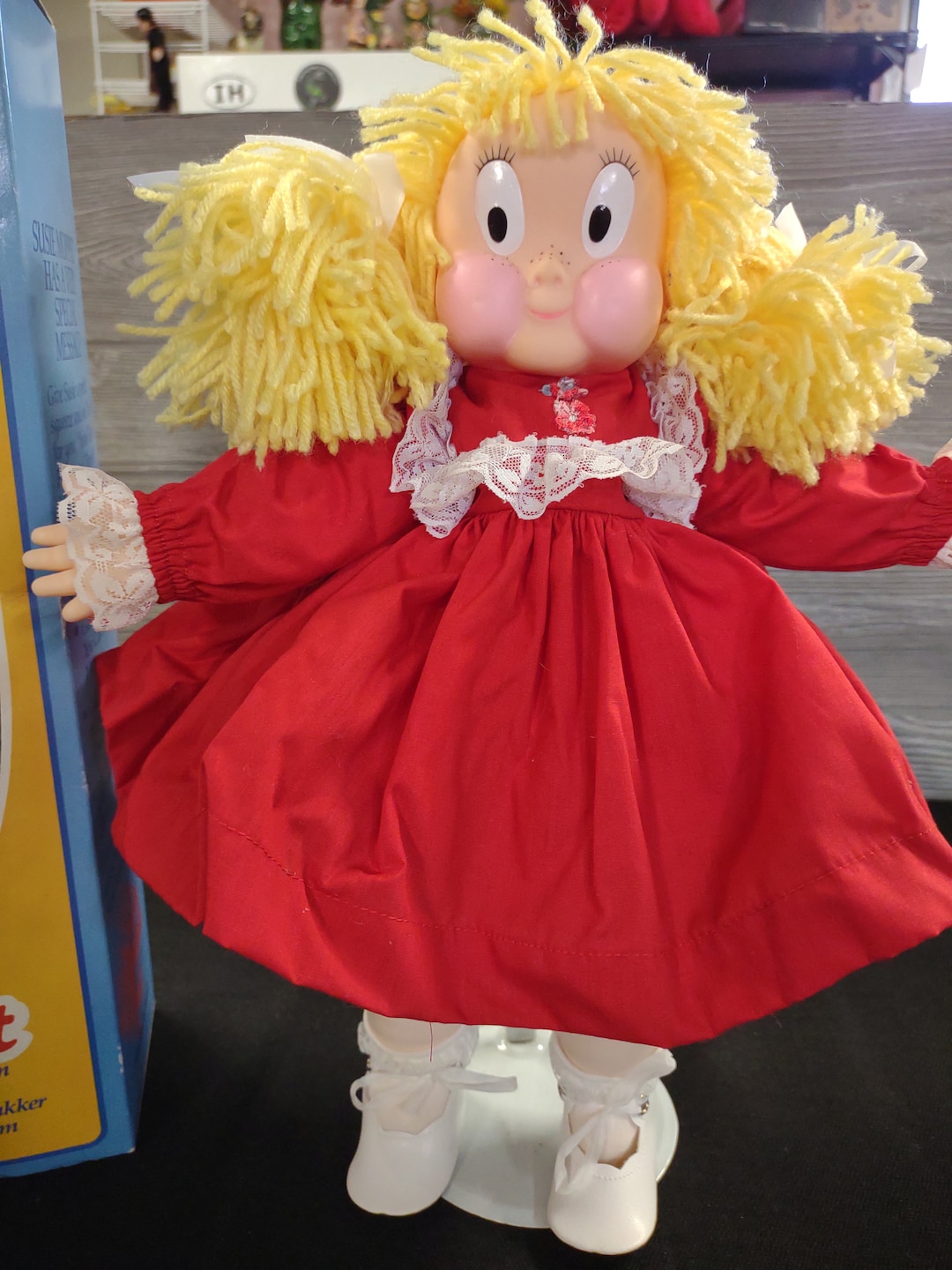 The Susie Moppet Doll Rubber Face Jim and Tammy Faye Baker Talking God ...