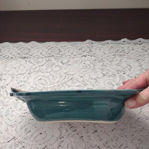 Vtg Earth Spirit Handmade Glazed Art Pottery Serving Dish Sea Shell ...