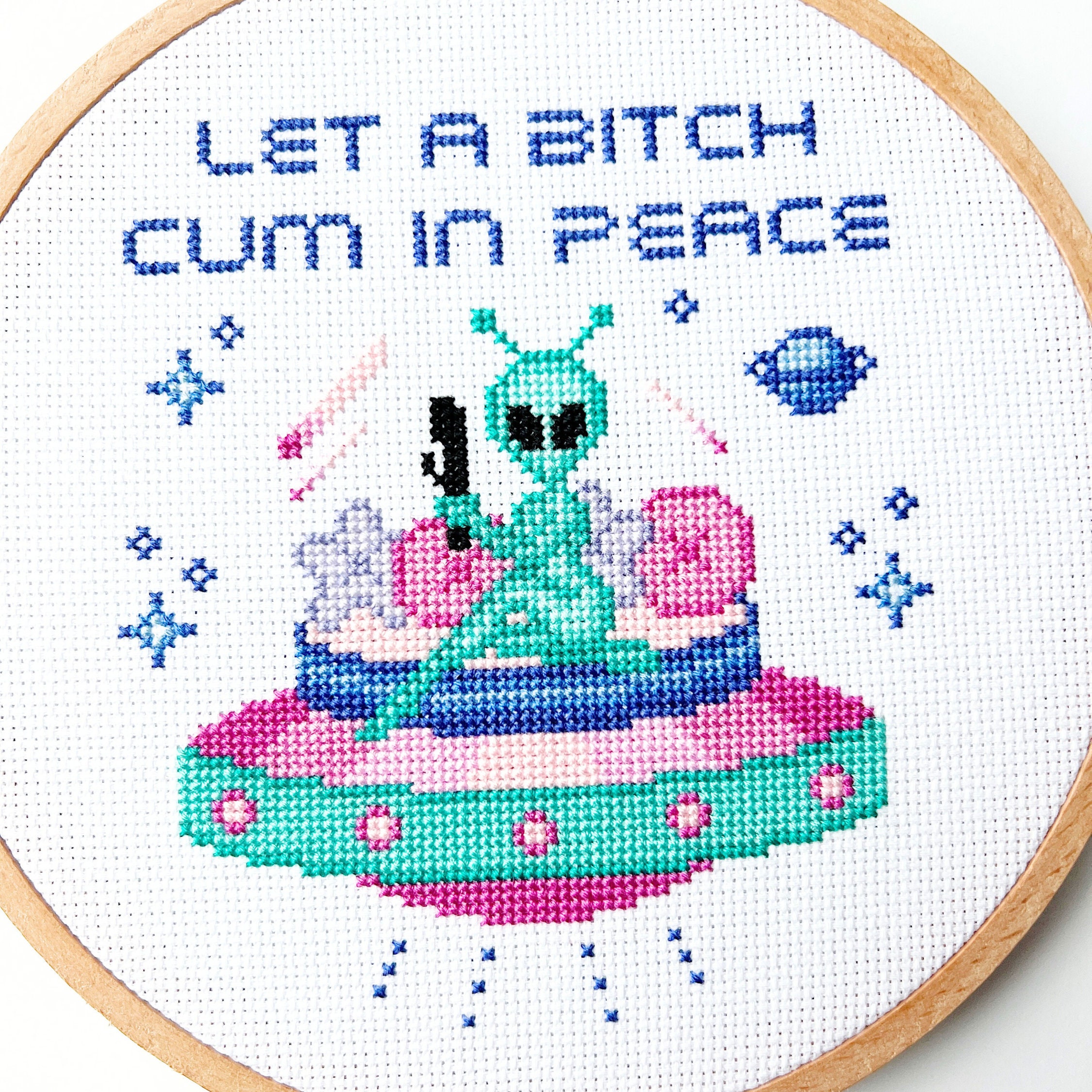 Come in Peace Cross Stitch Pattern - Etsy