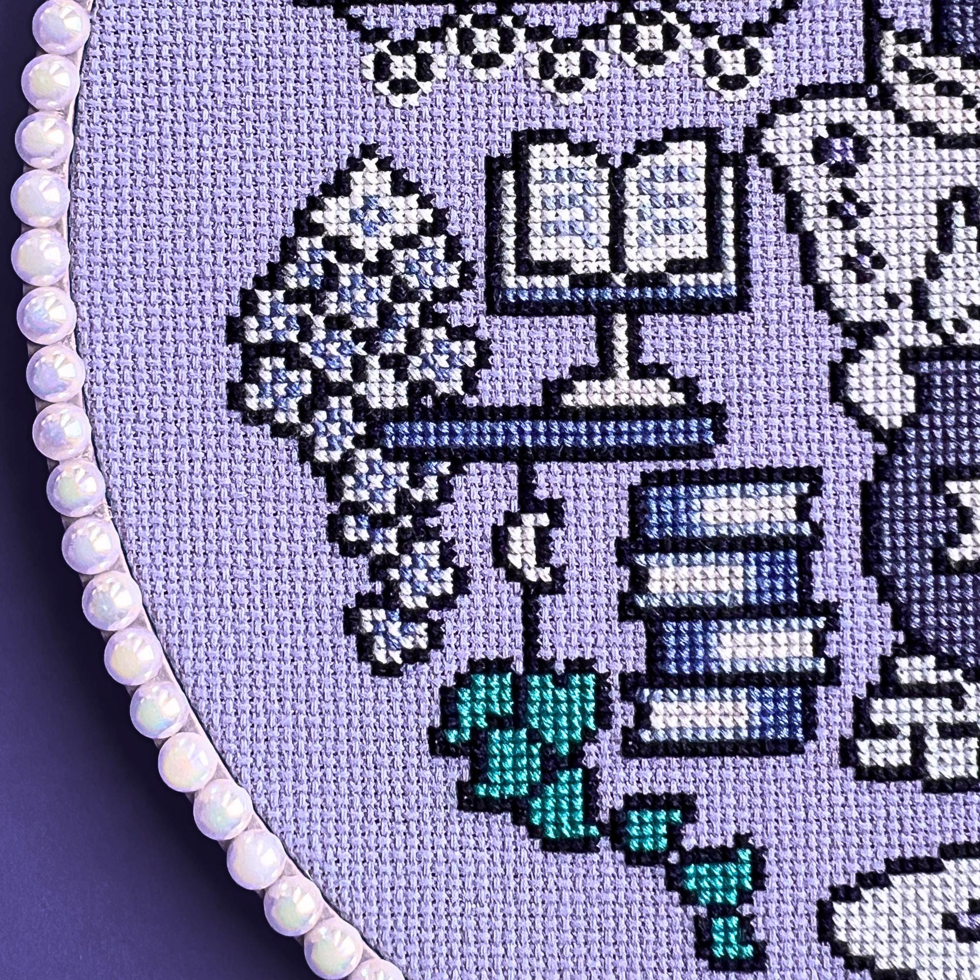 Lunar Witch Moth Cross Stitch Pattern - Etsy