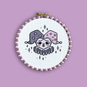 Jester Cross Stitch Pattern - Etsy