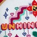 Unhinged Cross Stitch Pattern - Etsy