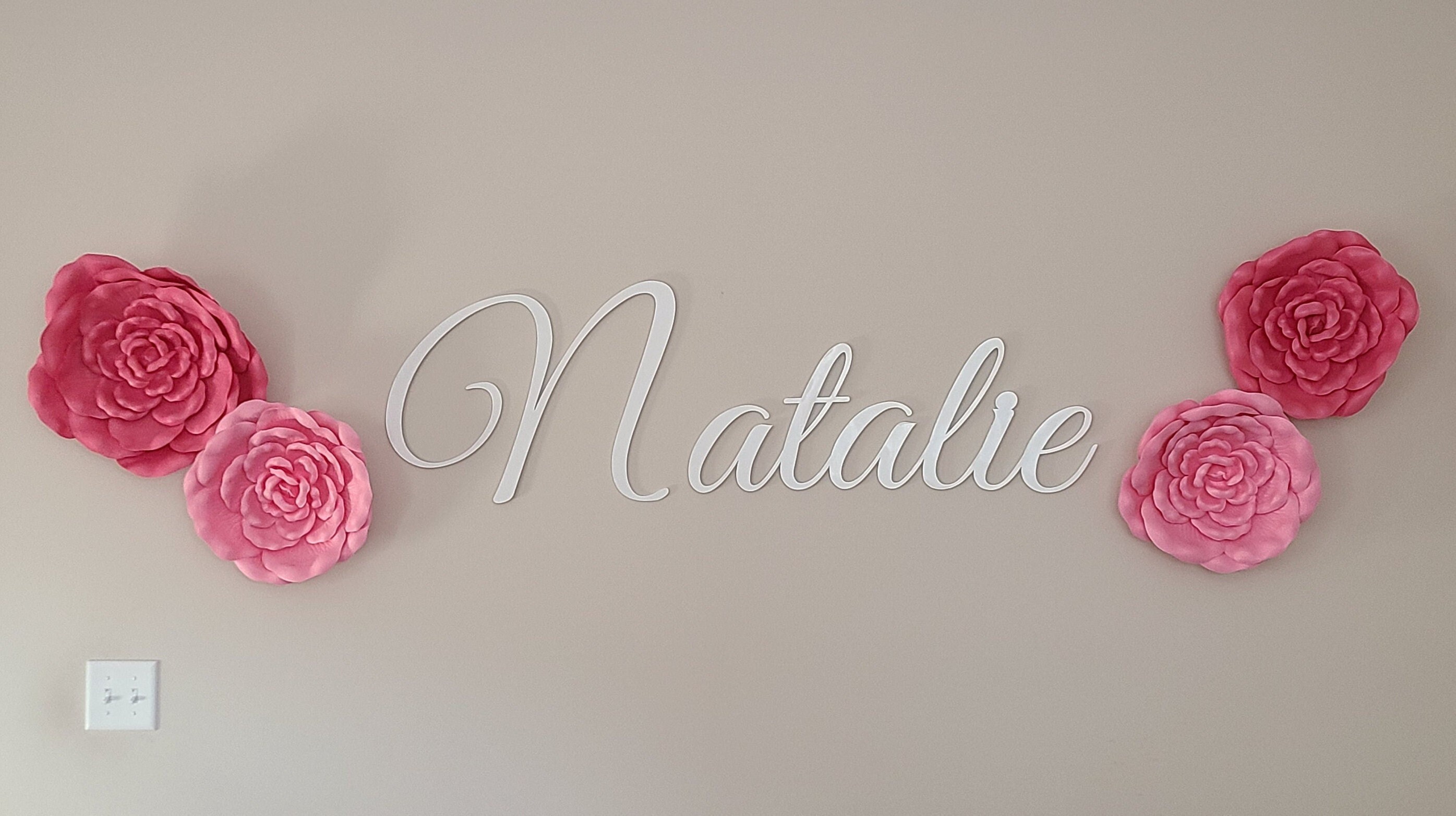 Custom Word Cutout, Large Name or Text, Custom Text, Wall Accent - Etsy