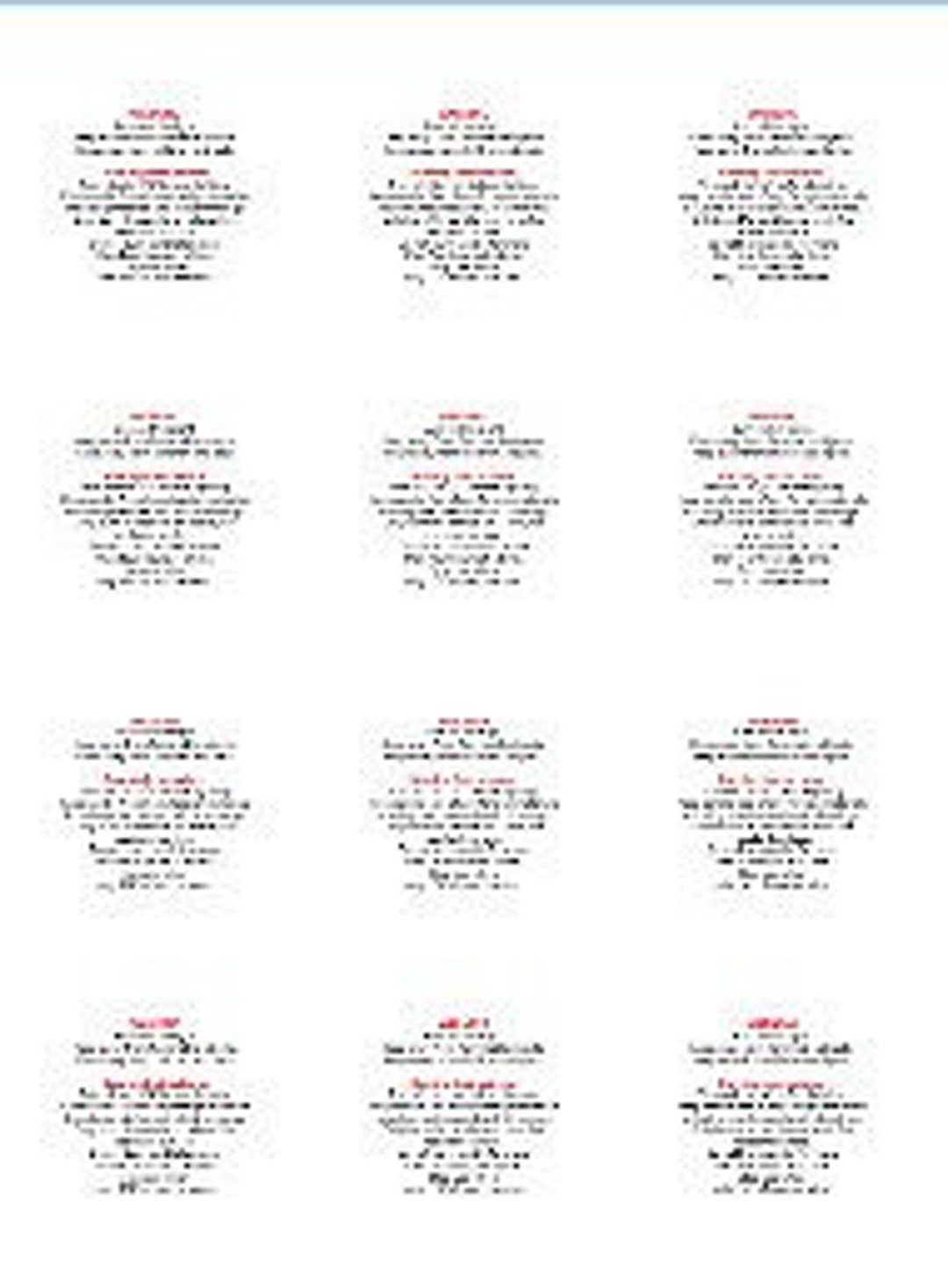 Warning Label, Editable Warning Label, 2 Inch Round Label, Candle ...