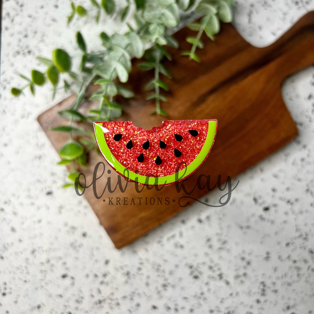 Watermelon Slice Interchangeable Badge Reel Medical ID Tag - Etsy