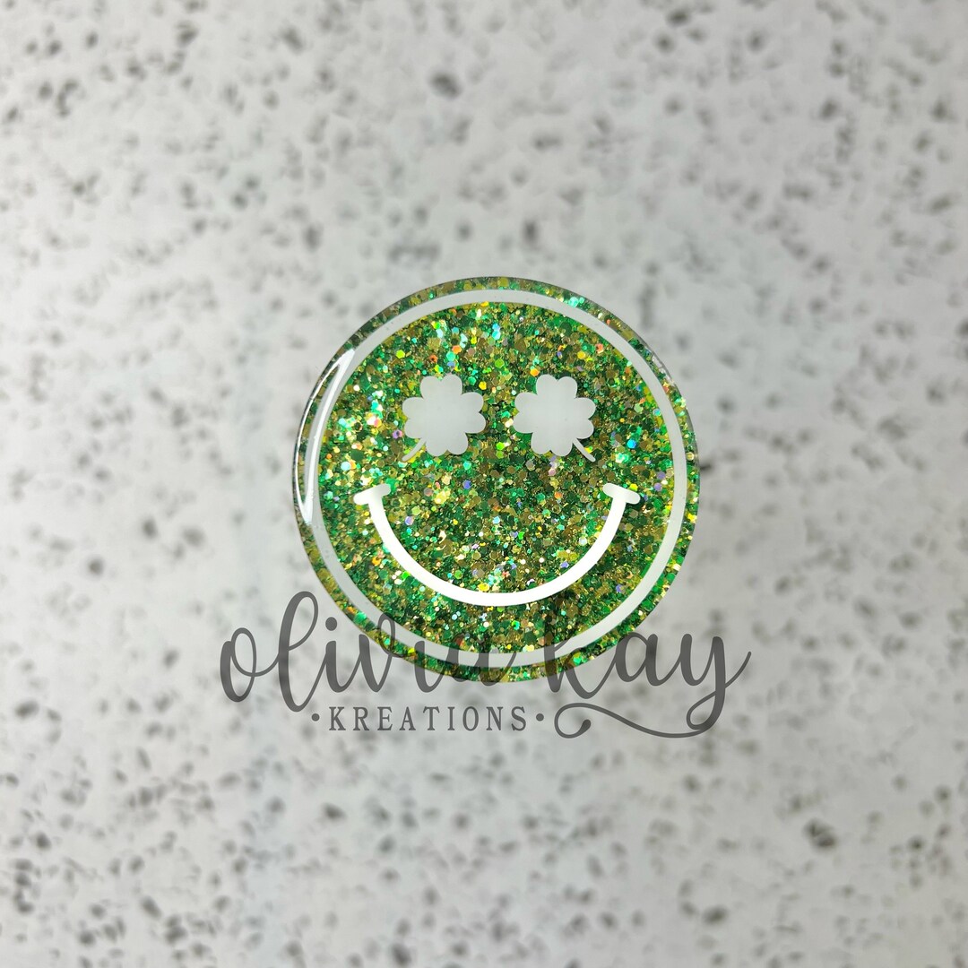Lucky Smiley Face Interchangeable Badge Reel Medical ID Tag Badge ...
