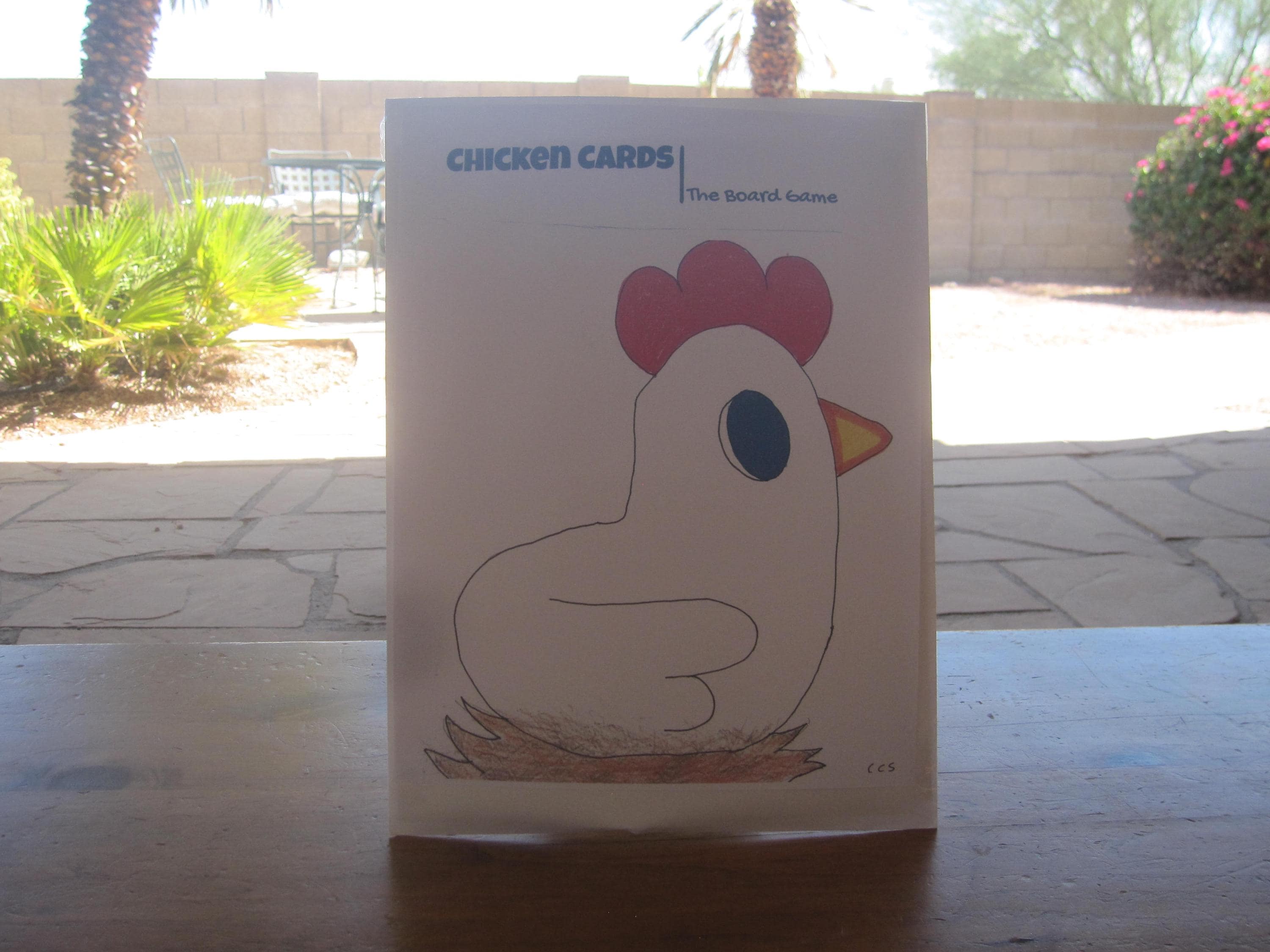 The Chicken Card Board Game - Etsy