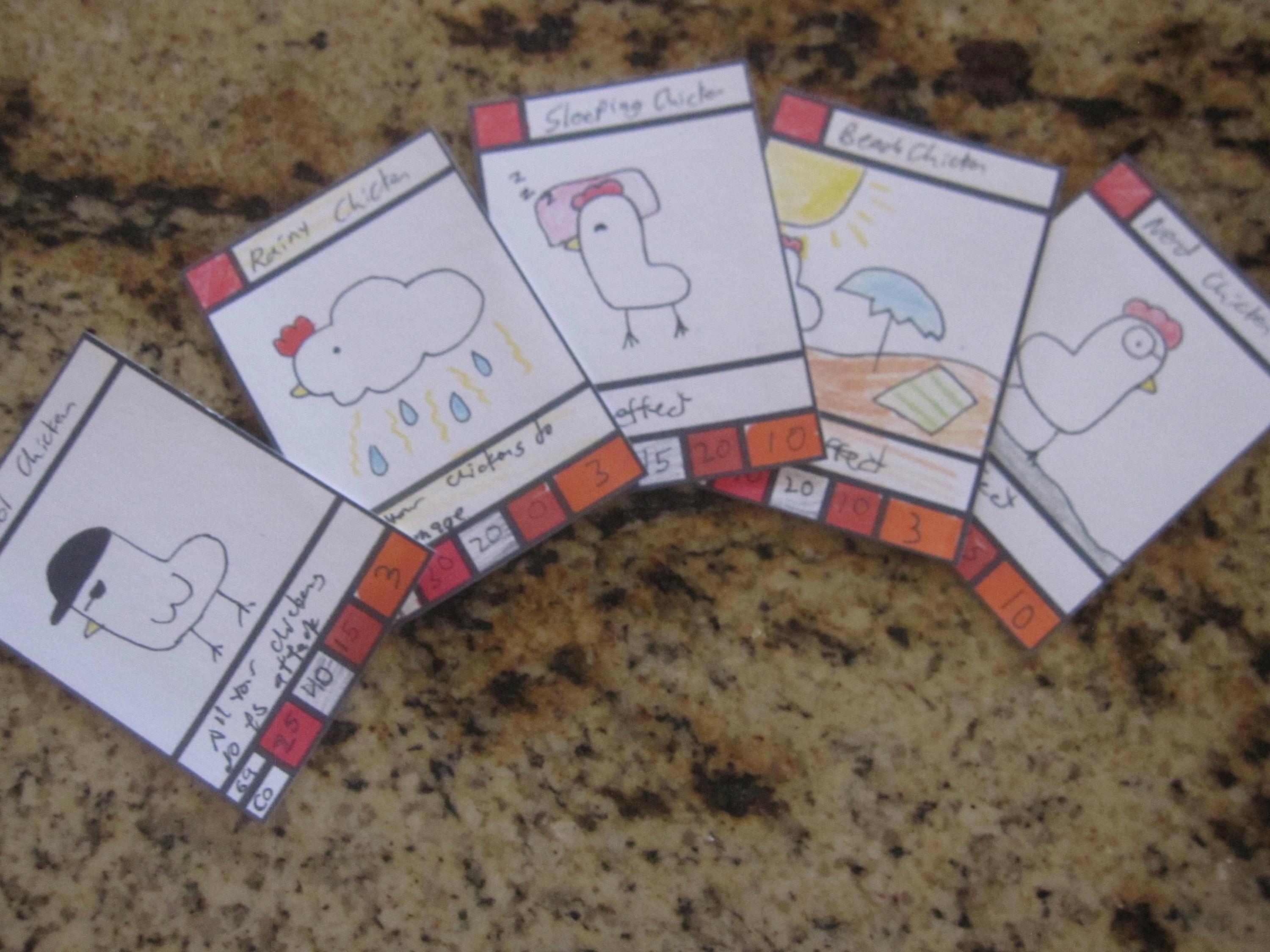 The Chicken Card Board Game - Etsy