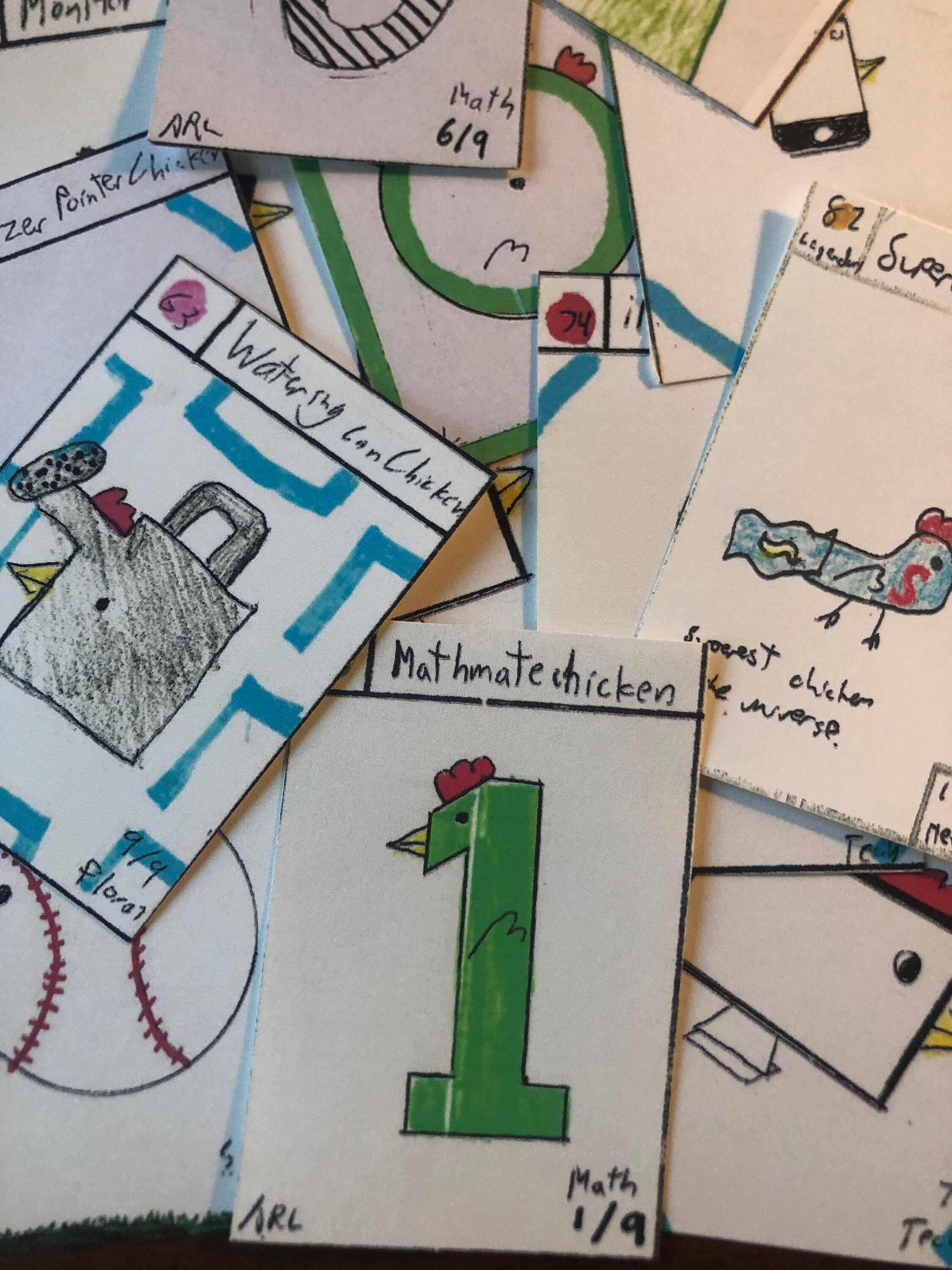 Collectible Chicken Trading Card Pack S1 - Etsy