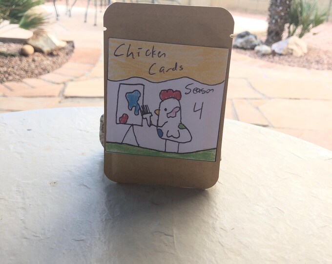 Chicken Cards Season 4 - Homemade Trading Cards - Etsy