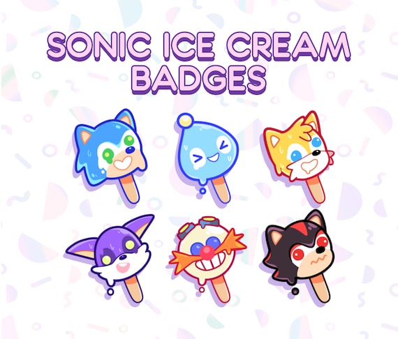 6 Sonic the Hedgehog Twitch Badges Twitch Emotes Bit - Etsy
