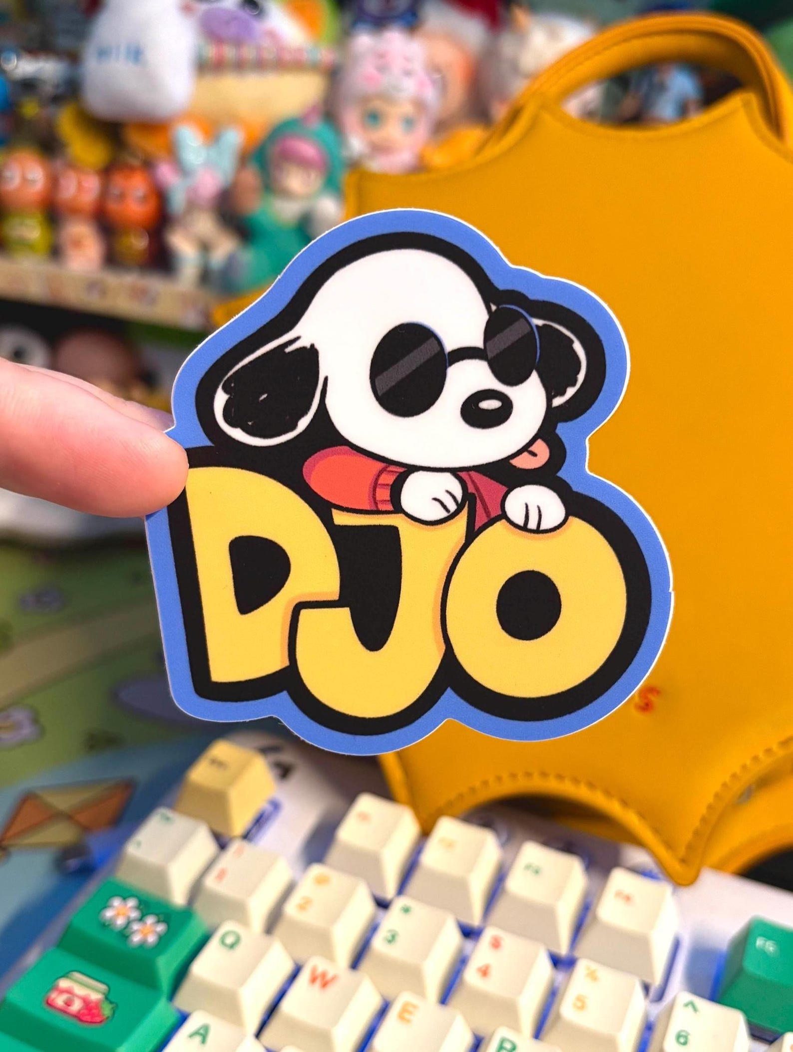 Djo Cool Blue Sticker - Etsy