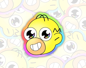 Mr Sparkle Sticker - Etsy