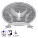 Second Amendment Eagle - Digital Download Files - CNC, 3D Printing ...
