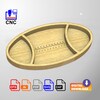 Football Serving Tray Vector File, Football Catch All Tray, SVG File ...