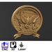 Second Amendment Eagle - Digital Download Files - CNC, 3D Printing ...