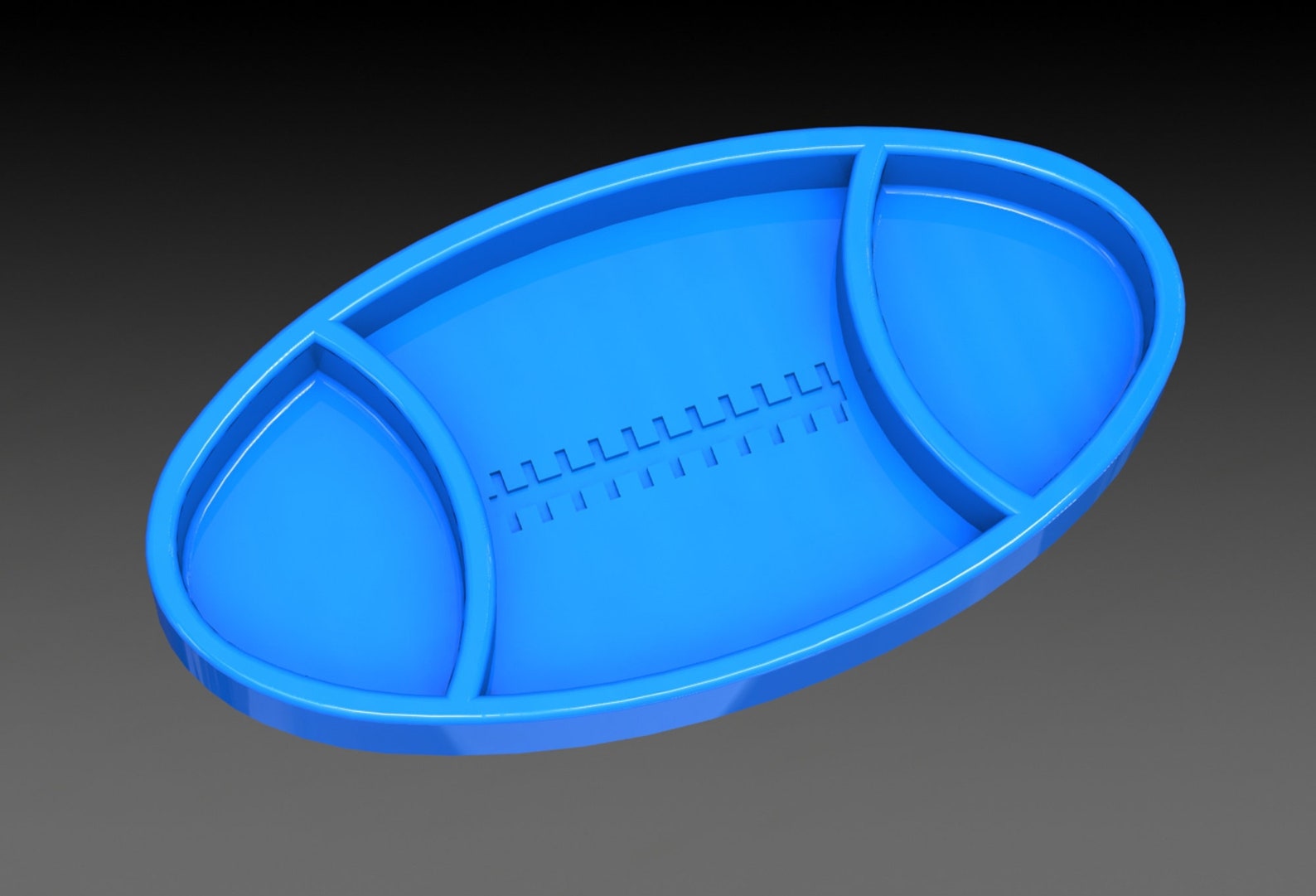 Football Serving/snack Tray Digital Download Files CNC or - Etsy