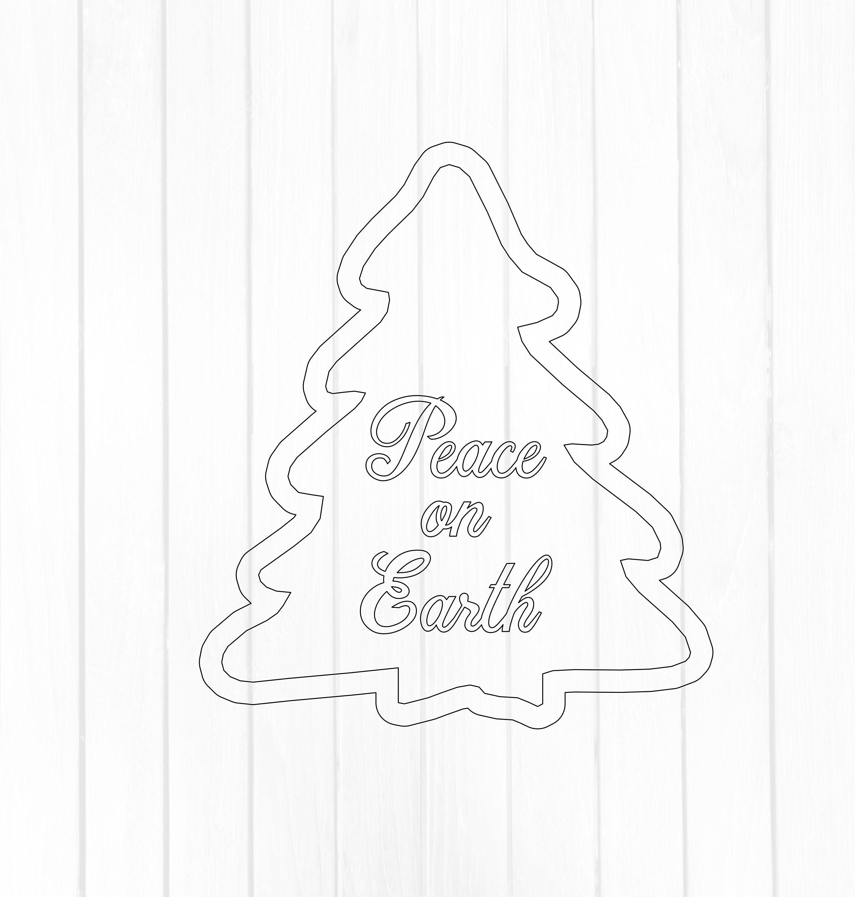 Christmas Tray Collection, 5 Designs! .svg and .dxf Files Included for ...