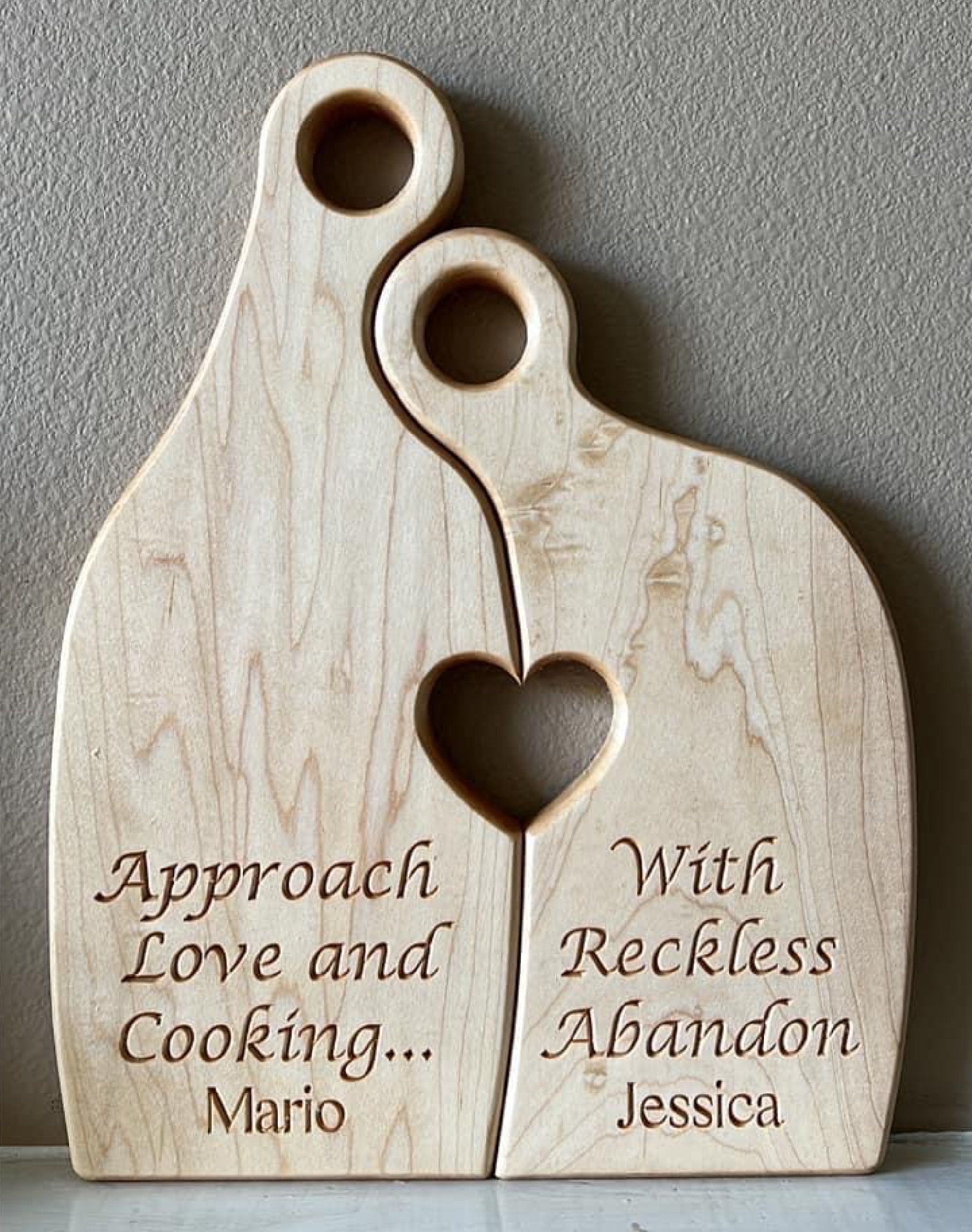 Nested Couples Cutting Board - Digital Download Files - CNC Vector ...