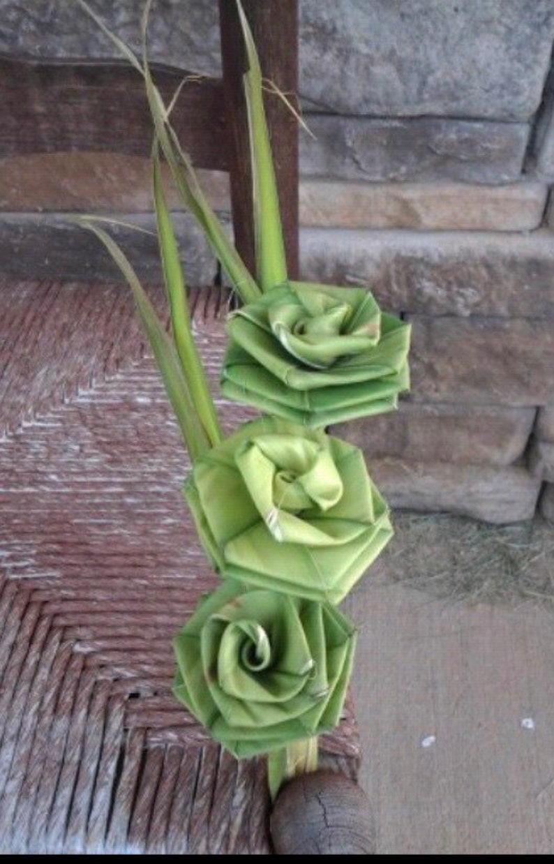 Gullah Rose Boho Boutonniere Sweetgrass Flower Groomsmengroomsmen ...