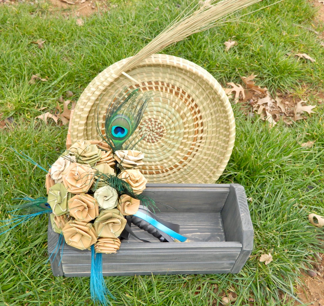 Bridal Bouquet| Boho Wedding| Bridesmaid| Sweetgrass Flower| Toohaveand ...