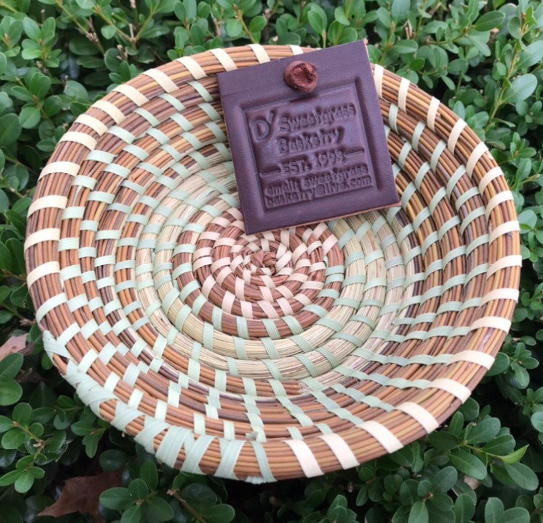 Handmade Sweetgrass Bowl Basket: Charleston Gullah Art - Etsy