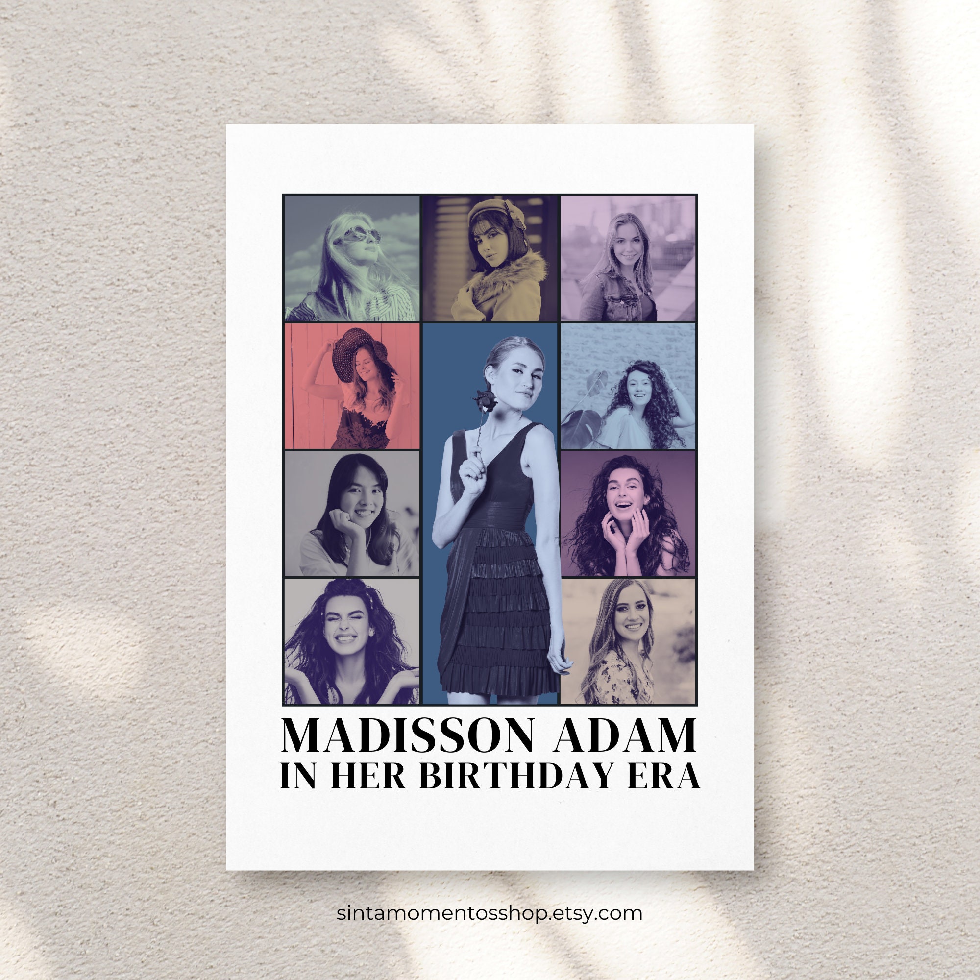 Personalised Eras Tour Poster Printable Wall Art Custom Eras Poster ...