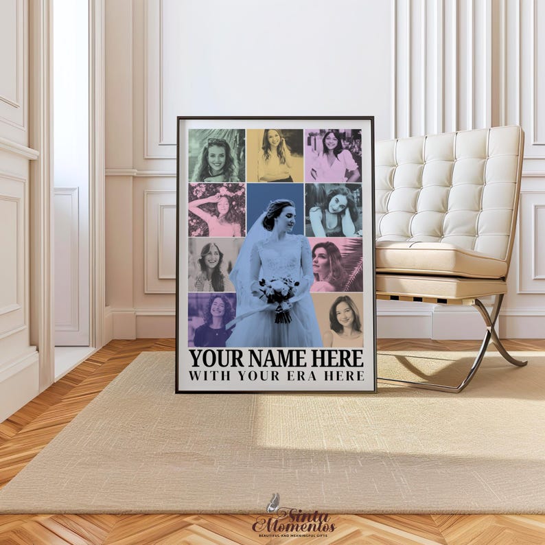 Personalised Eras Tour Poster Printable Wall Art Custom Eras Poster ...