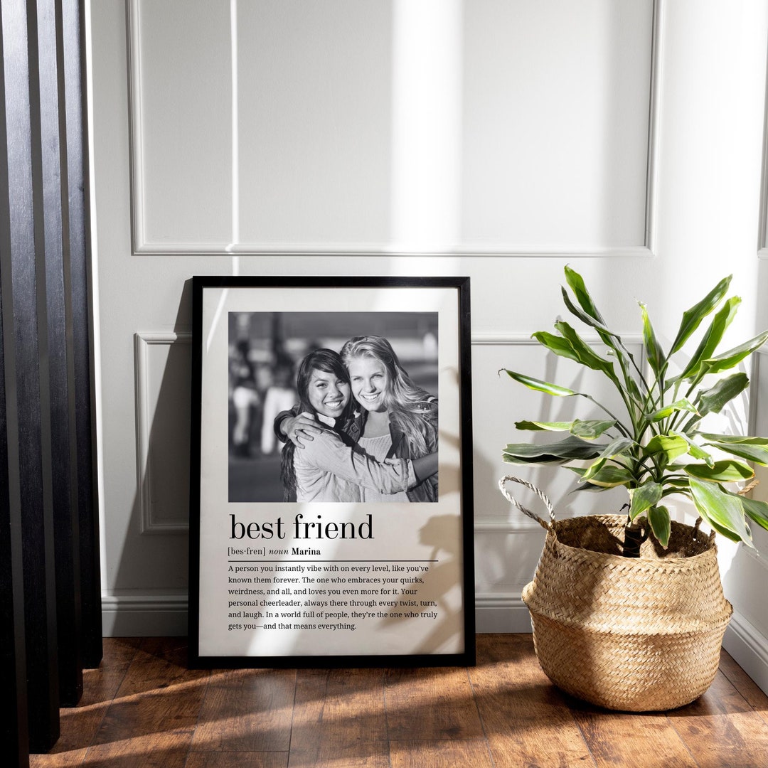 Custom Best Friend Definition Printable Wall Art DIGITAL DOWNLOAD ONLY ...