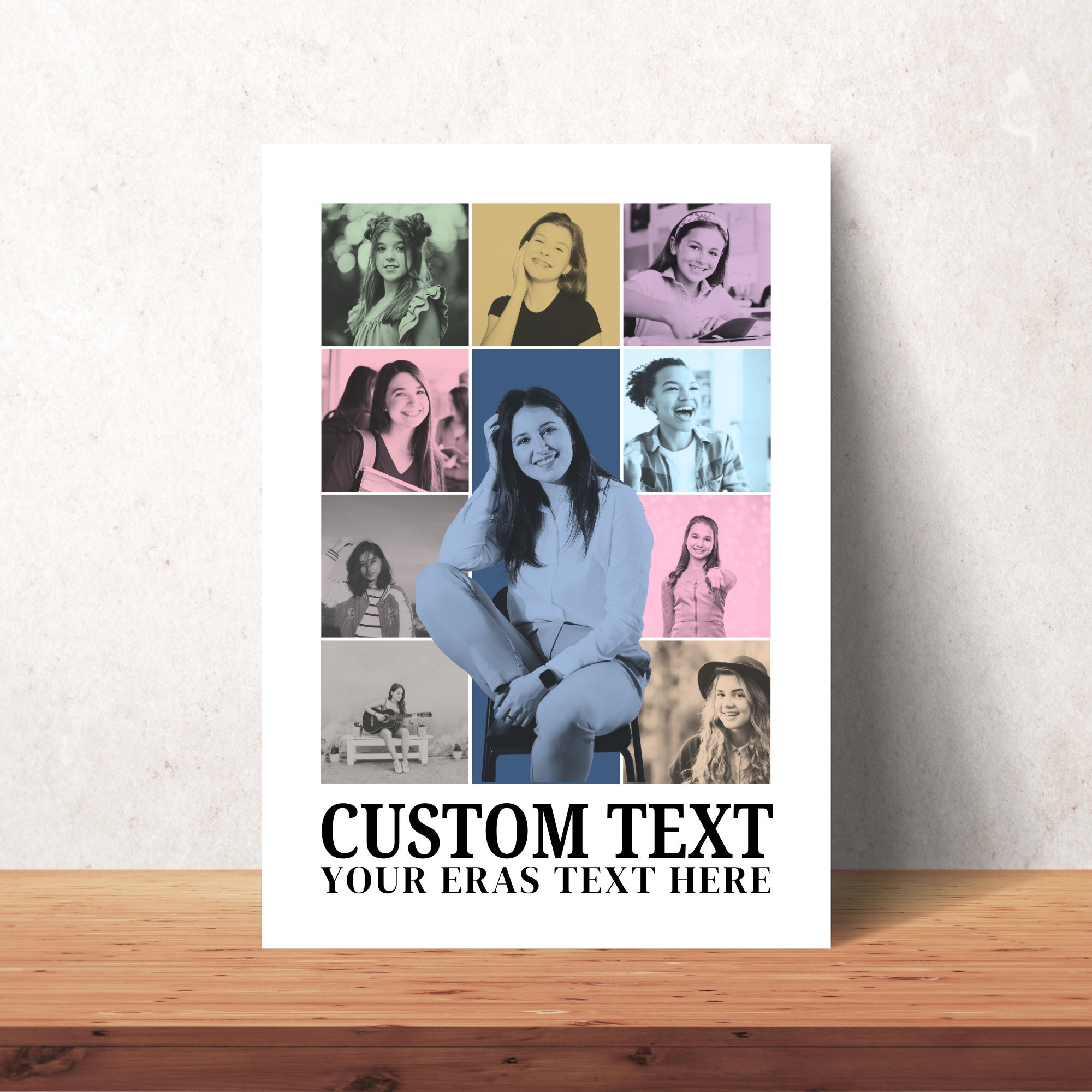 Custom Eras Theme Poster Sign Eras Birthday Party Decor Ship (unframed ...