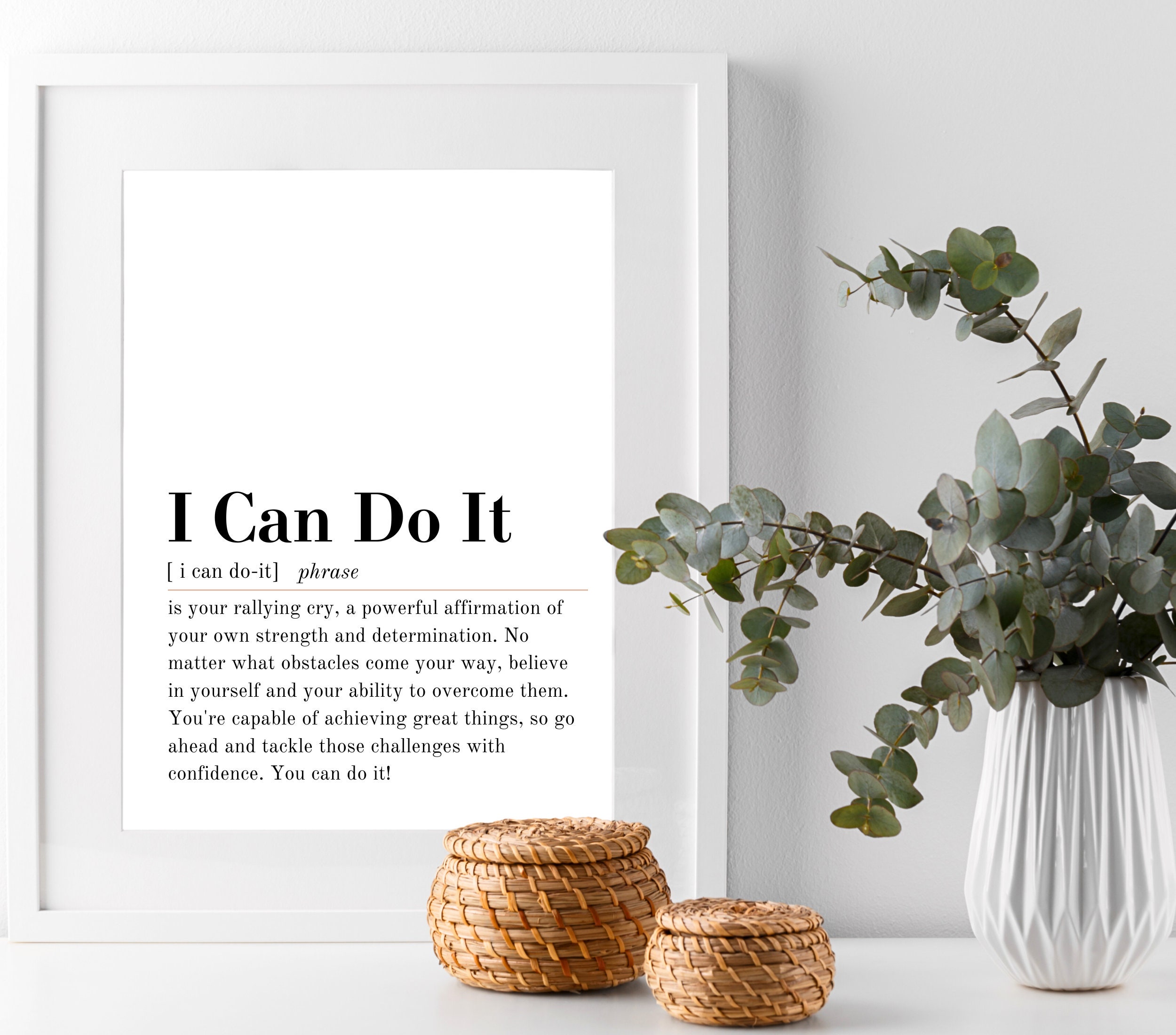 Personalised Definition Wall Art, Custom Definition Printable Wall Art ...