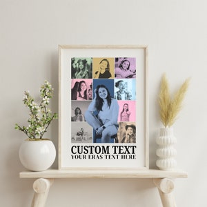 Custom Eras Theme Poster Sign Eras Birthday Party Decor Ship (unframed ...